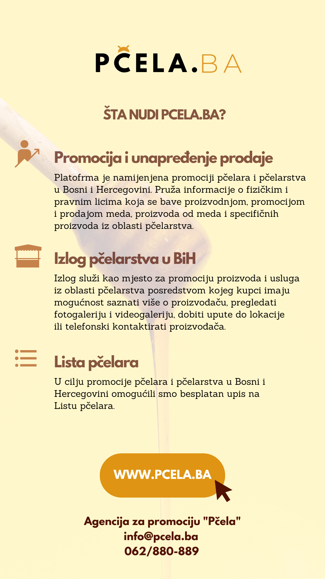 O nama - Pčela.ba